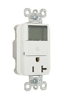 20A, 125V Heavy Duty Spec Grade Plug Load Timer Receptacle | Commercial ...