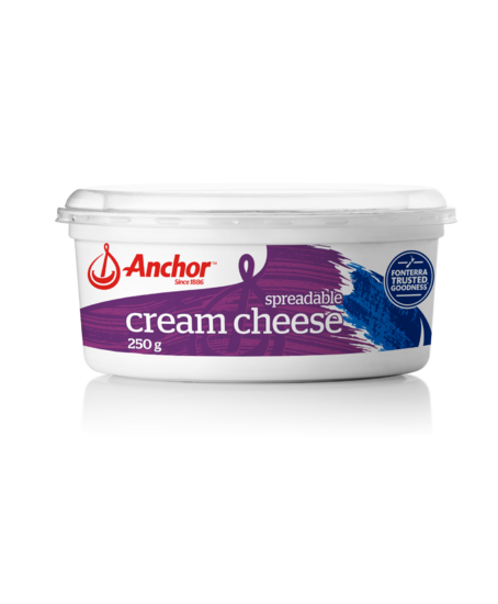 Anchor Cream Cheese Spreadable 250g – Cheese & Culinary | Anchor Dairy NZ