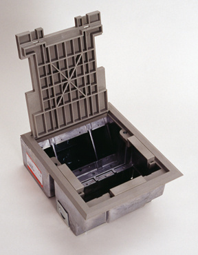 AF3 Series Raised Floor Box | Raised Floor Boxes | Floor Boxes | Wire ...