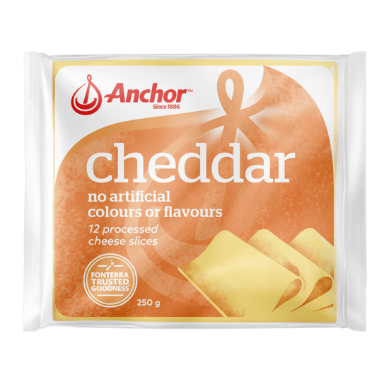 Anchor Cheddar Cheese Slices
