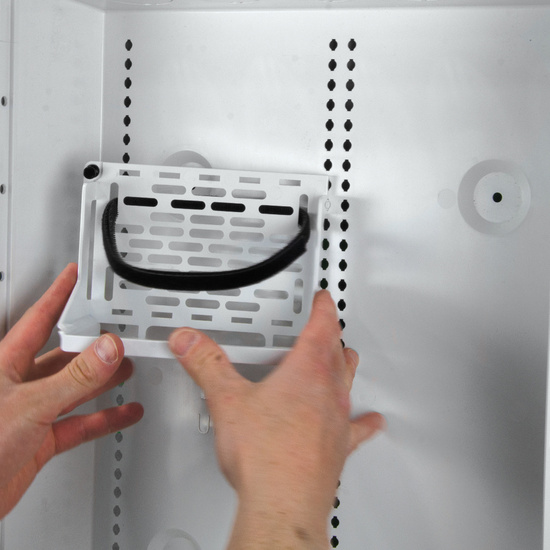 Shelf Mounting Bracket for Structured Wiring Enclosures