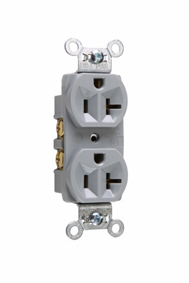 Commercial Spec Grade Receptacle Side Wire 20A 125V