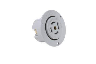 20A NEMA L2120 Outlet, Gray | Turnlok | Plugs and Connectors | Wiring ...