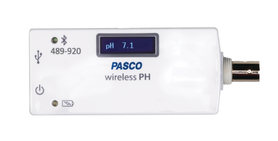 Wireless pH Sensor with Display - PS-4204 - Products | PASCO