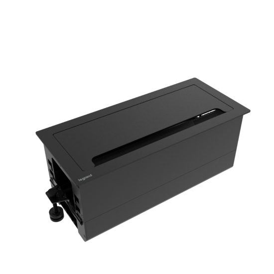 Empty Access Table Box, Black | Table Boxes and Retractors | Furniture ...