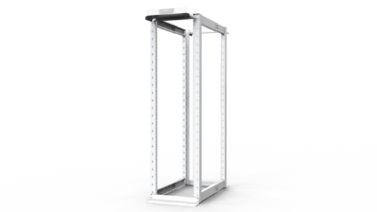 Mighty Mo 20 Dual Adjustable Base 4-Post Rack, 45 RU (7 FT), Adjustable ...