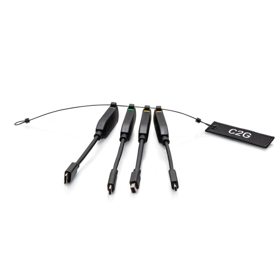 Universal 4K HDMI® Dongle Adapter Ring with Color Coded Mini ...