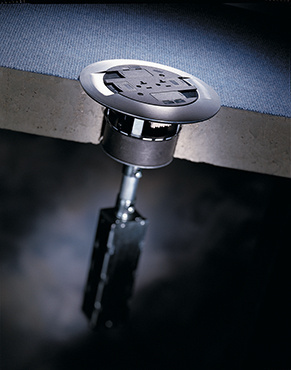 FLUSH POKE-THRU ASSY/20ABK/TC/LJB | Surface Style | Poke-Thru Devices ...