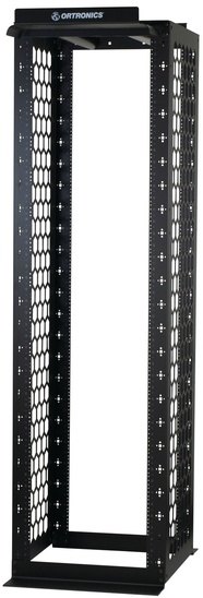 MM20 Channel Rack, 16.25" deep, 7 ft, 45 RU, tapped, Black | Premium ...
