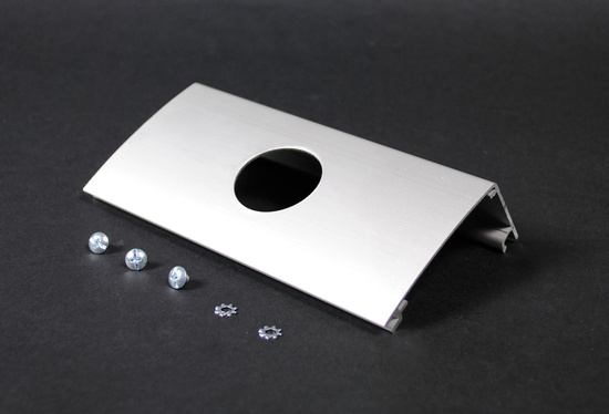 ALDS4000 SINGLE CHANNEL 1.41 DIA. DEVICE PLATE | Aluminum | Raceway and ...