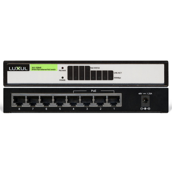 Fast Ethernet PoE Switch | Architectural Dimming | Lighting Control ...