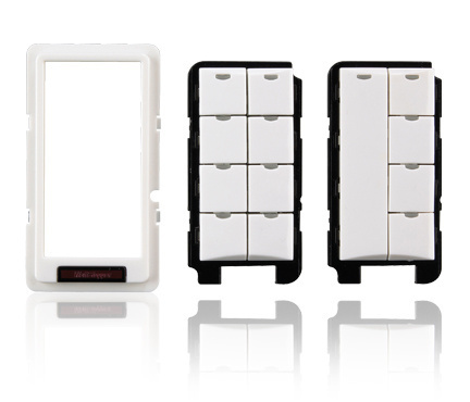 Digital Dual Tech 1-Button Wall Mount Sensor w/Infrared, Ivory ...