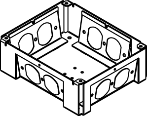 RFB4 Series Conversion Kit | Concrete Floor Boxes | Floor Boxes | Wire ...