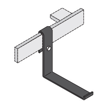 1R-A834-ZN-BK RUNWAY L-BRACKET KIT | Cable Runways | Cable Tray and ...