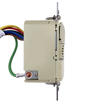 Dual Tech Wall Switch Occupancy Sensor, 120/277V, Ivory | Wall Switch ...
