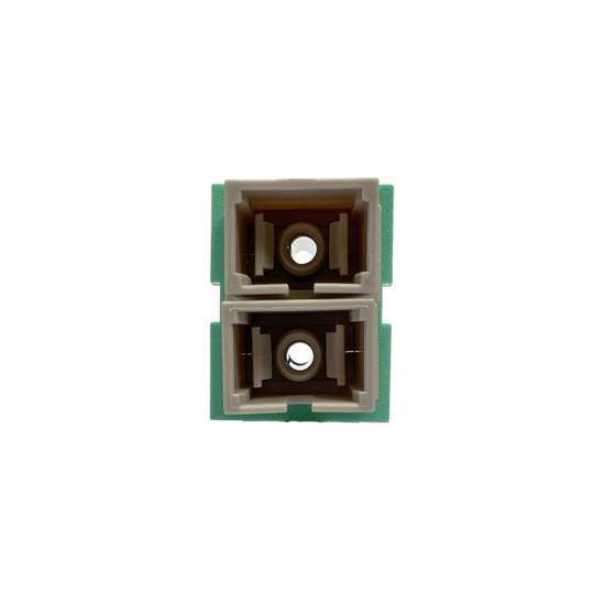 TracJack Module, 2-SC Simplex Multimode, Beige Adapter, Lt. Green ...
