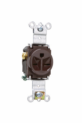 250V Weather Resistant Tamper Resistant Heavy Duty Spec Grade Single ...