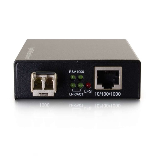10/100/1000 Base-Tx to 1000Base LC Gigabit Media Converter