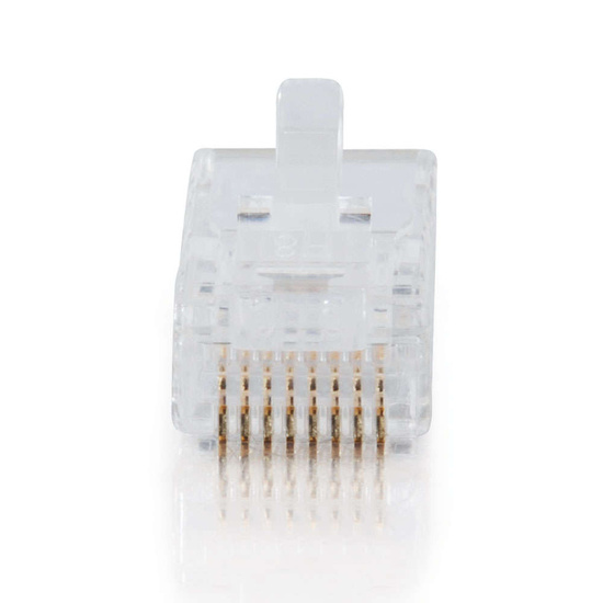 RJ45 Cat5 8x8 Modular Plug for Flat Stranded Cable Multipack (25-Pack ...