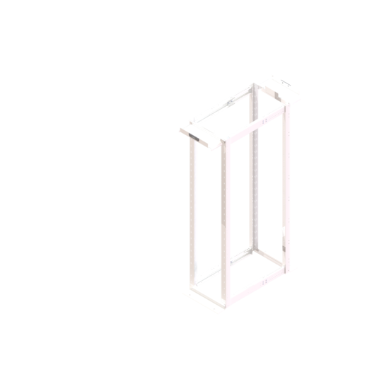 Mighty Mo 20 Dual Adjustable Base 4-Post Rack, 51 RU (8 FT), Adjustable ...