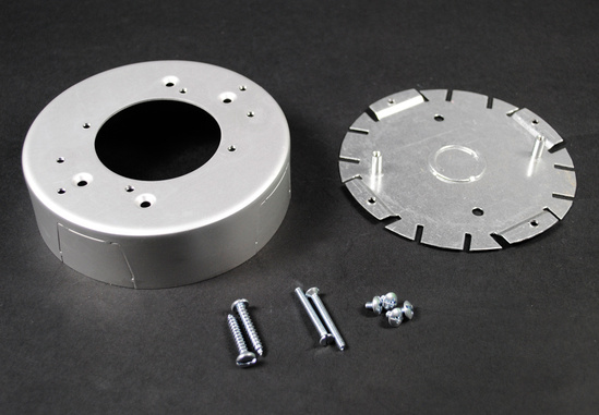 AL2000 Round Fixture Box (Solid Base) | Plugmold Systems | Raceway and ...