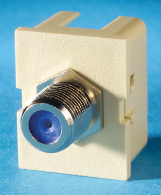 TracJack Module F Connector F/F, Electrical Ivory | Jacks and Modules ...