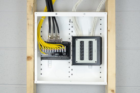 12-Port Cat 5e Network Interface Module | Network Distribution Modules ...