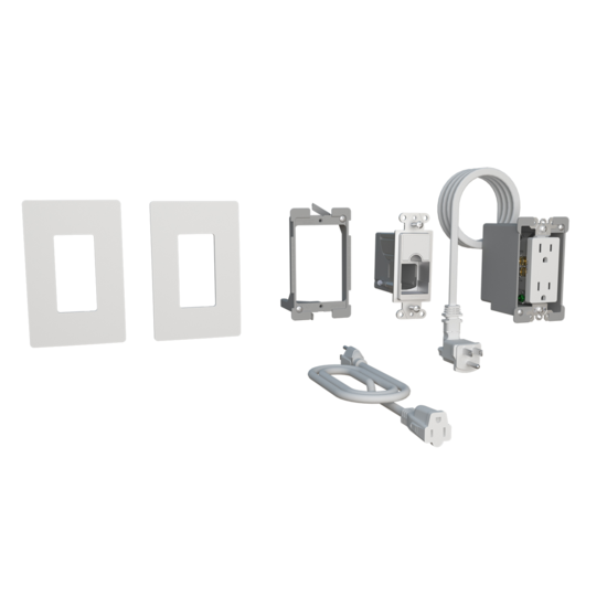 radiant® In-Wall Outlet Relocation Kit | Designer Switches and Outlets ...
