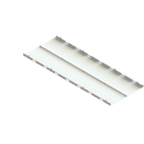 MM20 Narrow End Panel - for MM20836ADJ 4-Post racks behind a MM20VMD810 ...