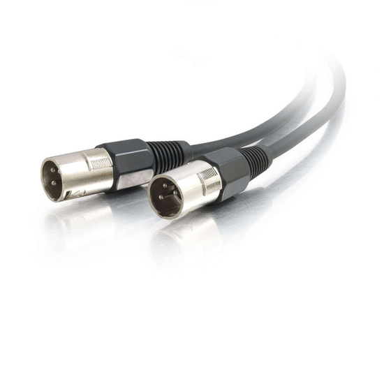 6ft (1.8m) RapidRun® (2) XLR (Male) Balanced Audio Flying Lead ...