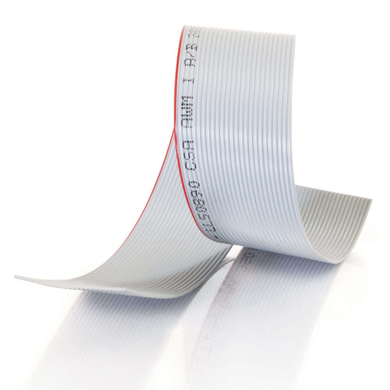 100ft (30.5m) 28 AWG 25-Conductor Flat Ribbon Bulk Cable | Multi ...