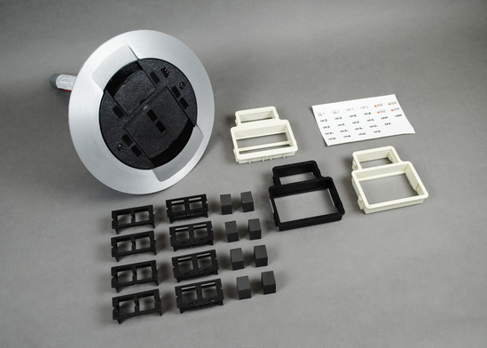 AMD8ATC Assembled Communications Poke-Thru Device | Surface Style ...