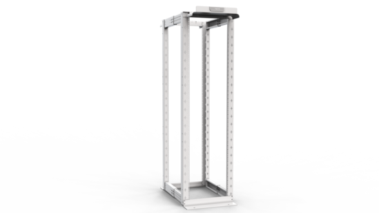 Mighty Mo 20 Dual Adjustable Base 4-Post Rack, 45 RU (7 FT), Adjustable ...