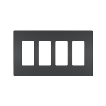 radiant Three-Gang Screwless Wall Plate│ Legrand