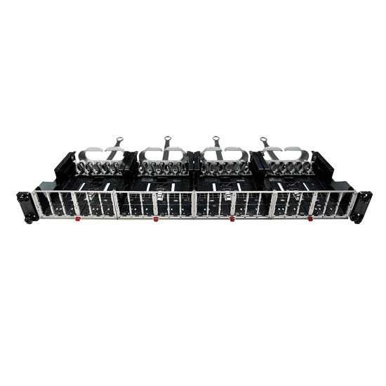 LCS3 48-Port High Density Flat Patch Panel with 12-port Cassettes ...