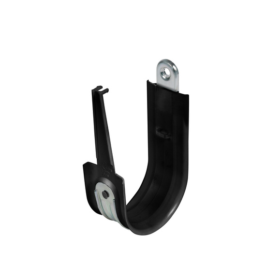 3'' Basic Black Plastic Coated J-Hook w/ Latch Box of 25 [F000684] | J ...