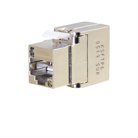 Cat6 FTP Keystone Jack, Self Termination, Port ID Icon Slot