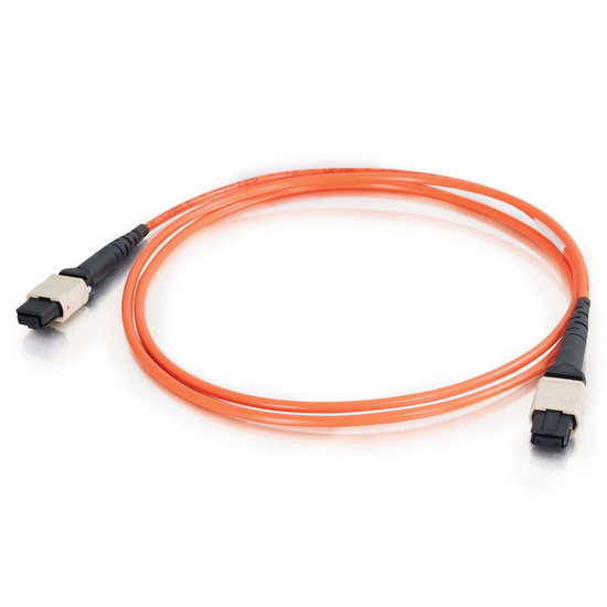 32.8ft (10m) MTP 50/125 OM2 Multimode PVC Fiber Optic Cable - Orange ...