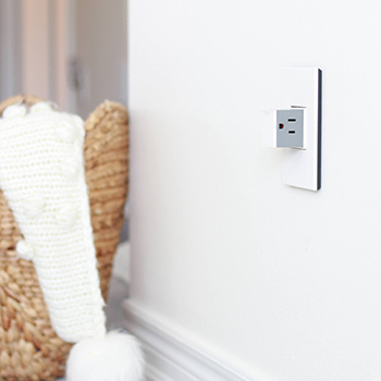adorne 15A One-Gang Pop-Out Wall Outlet │ Legrand