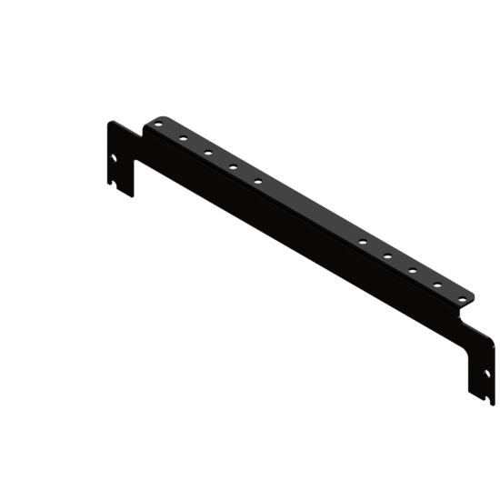 MM20 Cable Runway Mounting Bracket - 2 in H for the rear of MM20 4-Post ...