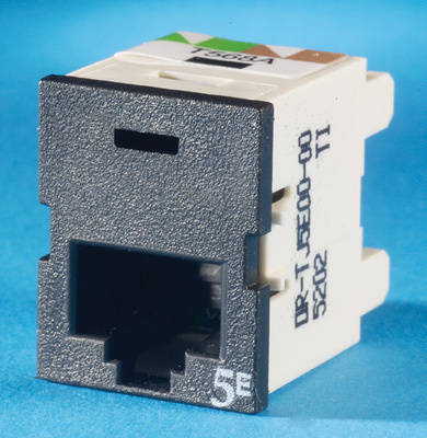 Clarity TracJack (TJ), Cat 5E, T568A/B, black | Jacks and Modules ...