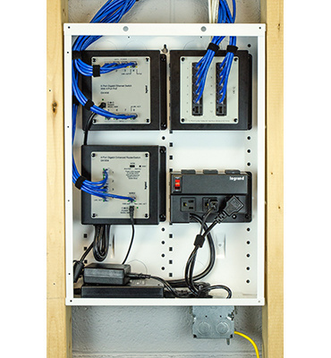 12-Port Cat 5e Network Interface Module | Network Distribution Modules ...