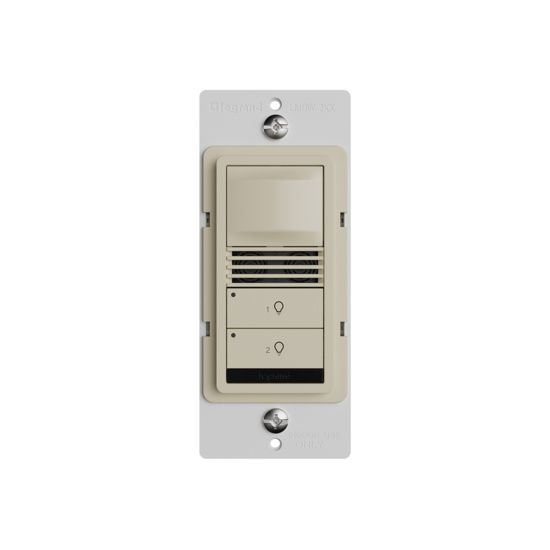 DLM Wired Standard Sensor Switch, 2B, Ivory | Wall Box Occupancy ...