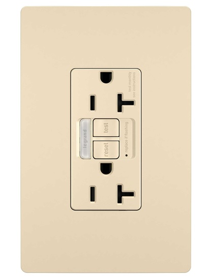 radiant Spec-Grade Dead-Front GFCI Receptacle | Legrand