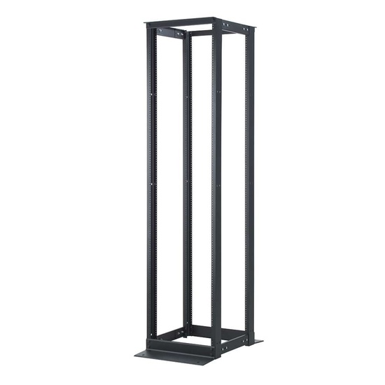 45U 4-Post Adjustable Open Frame Rack - 21-32in Depth (TAA Compliant ...