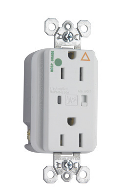 Isolated Ground Hospital Grade Surge Protective Duplex Receptacle ...