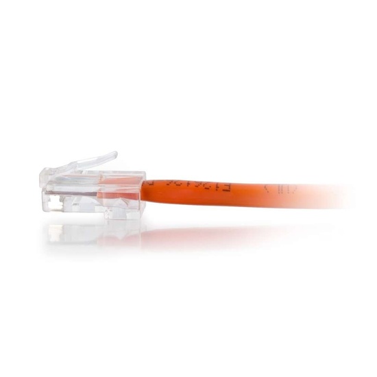 20ft (6.1m) Cat5e Non-Booted Unshielded (UTP) Ethernet Network Patch Cable - Orange | Data ...