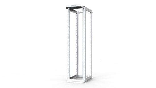 Mighty Mo 20 Dual Adjustable Base 4-Post Rack, 51 RU (8 FT), Adjustable ...