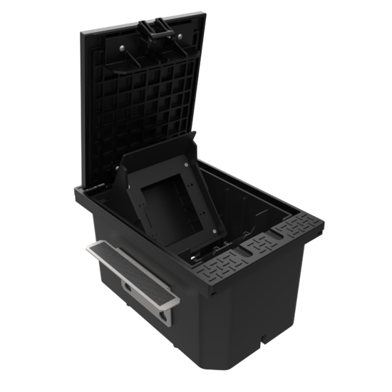 Outdoor Rooftop Box, Unwired, Black Cover | Outdoor Rooftop Boxes ...