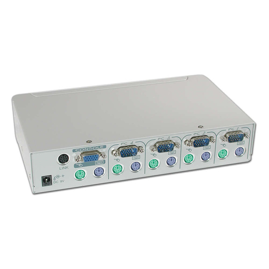 4-Port VGA (UXGA) KVM Switch with On-Screen Display | VGA Devices | VGA ...